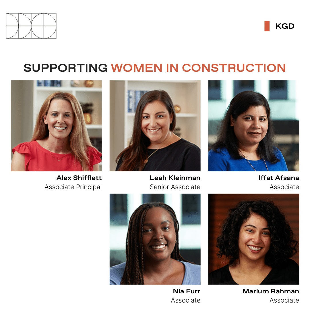 Supporting Women in Construction - KGD Architecture